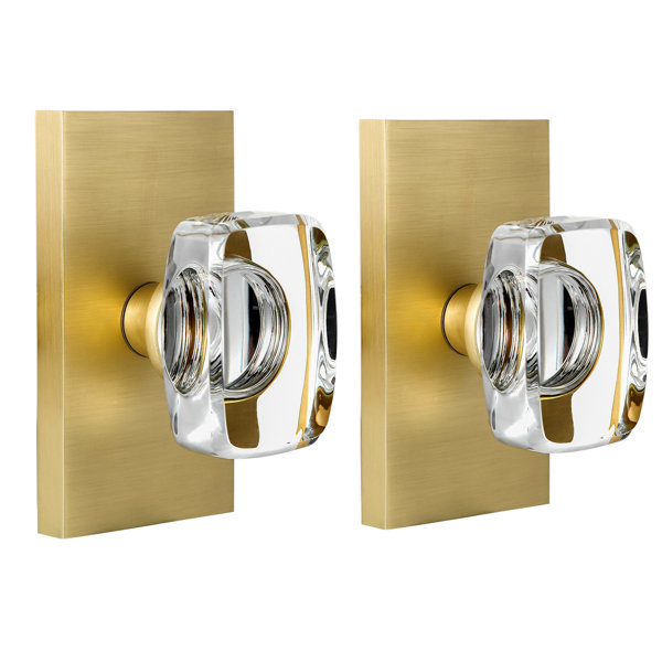 coolnews Modern Grace Series Crystal Dummy Door Knobs | Wayfair